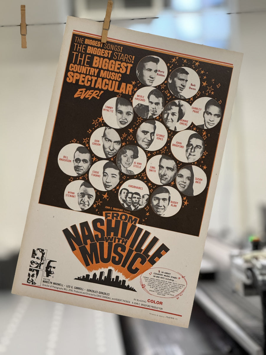 From Nashville with Music First Edition Premium Original Movie Cards/P ...
