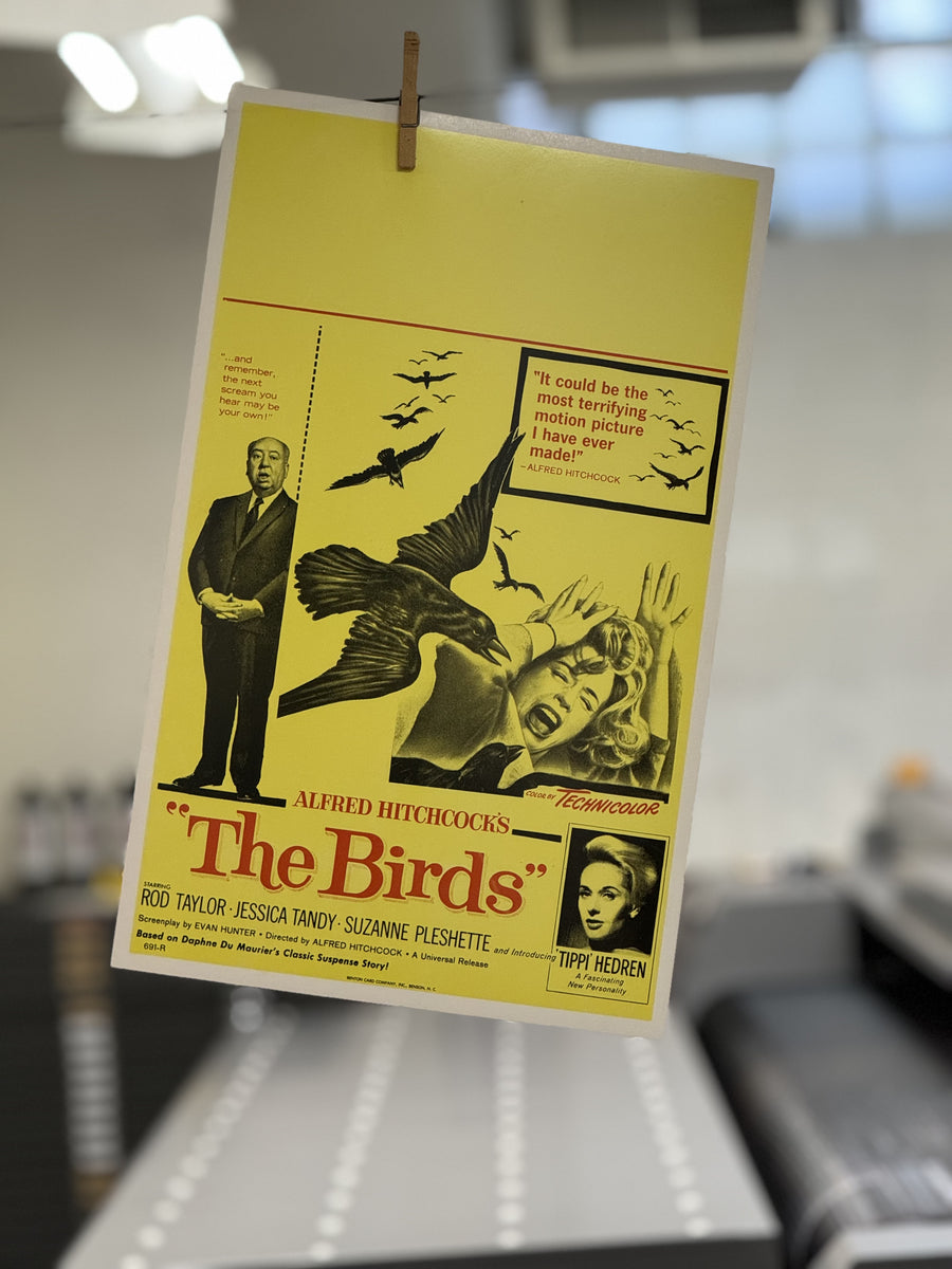 The Birds Second Edition Standard Original Movie Cards/Posters - 14 x ...