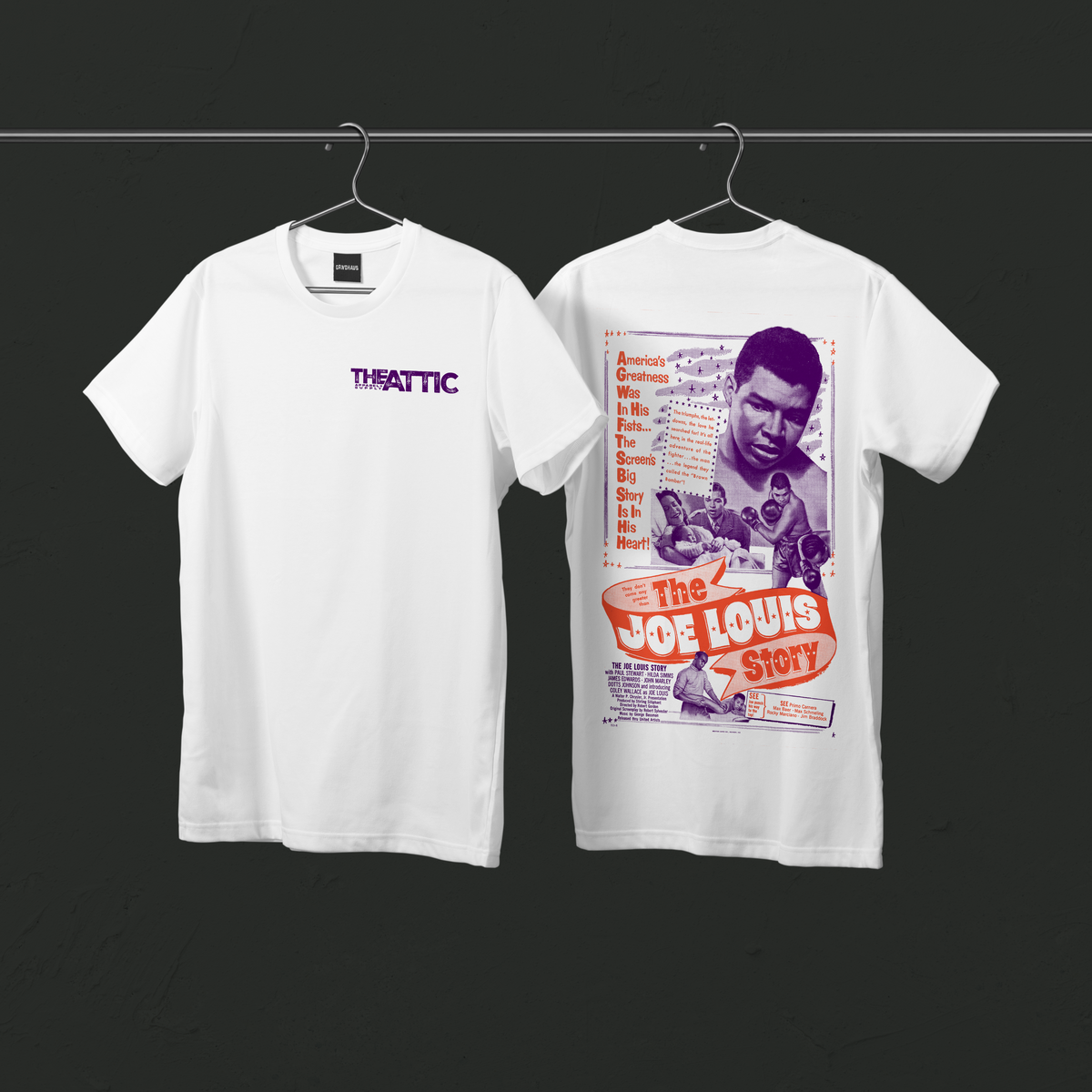 Retro Joe Louis T-Shirt – The Attic Apparel & Supply, LLC