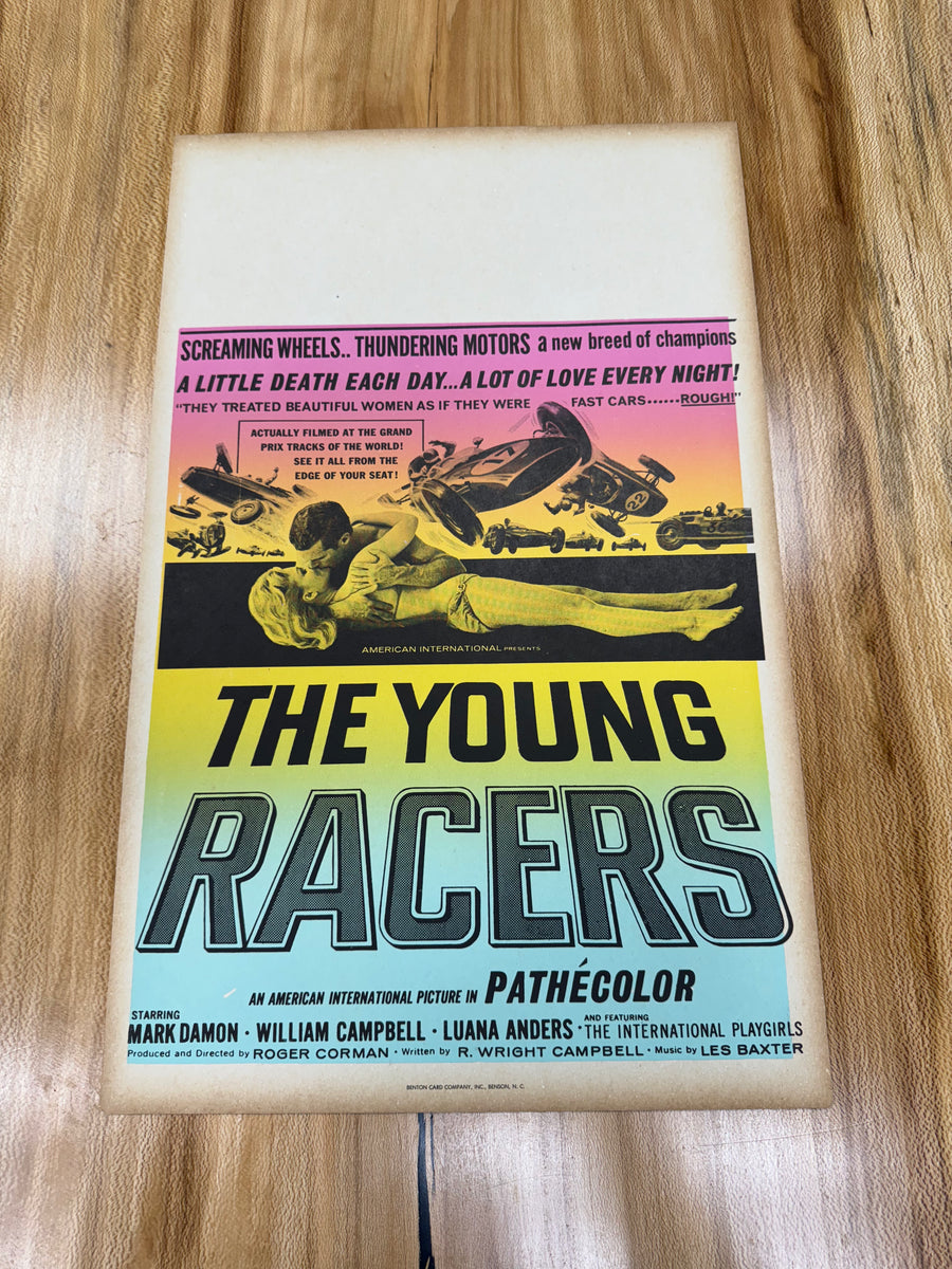 The Young Racers First Edition Standard Original Movie Cards/Posters ...