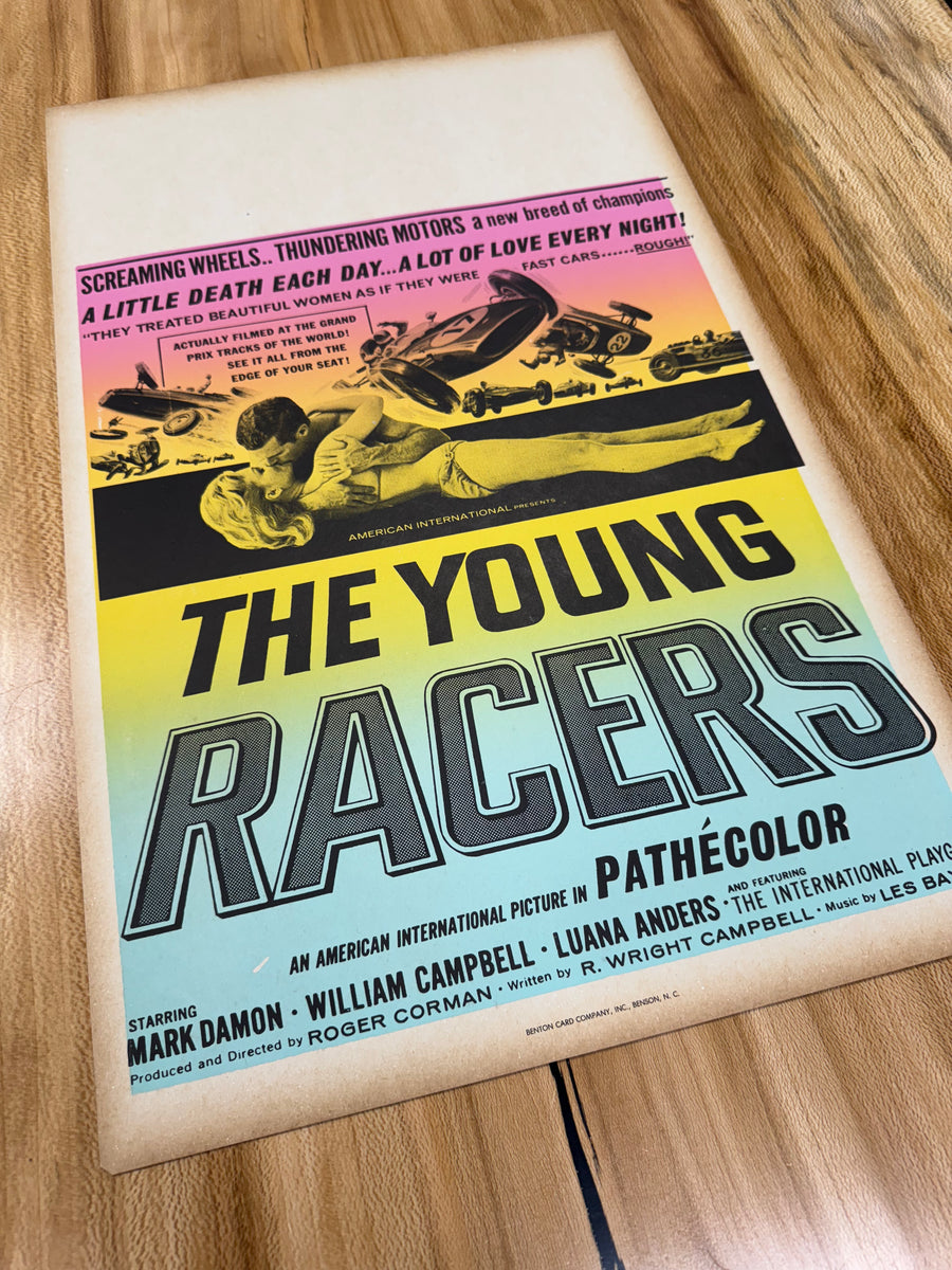 The Young Racers First Edition Standard Original Movie Cards/Posters ...