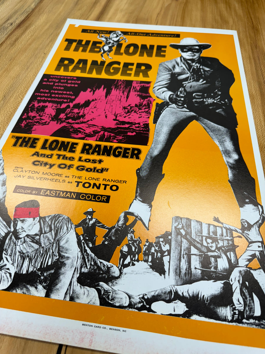 The Lone Ranger Second Edition Premium Original Movie Cards/Posters ...