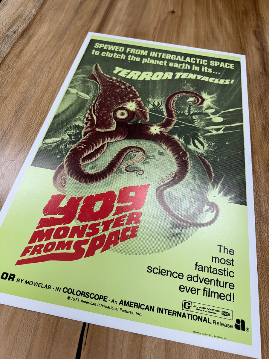 Yog Monster from Space Second Edition Standard Original Movie Cards/Po ...