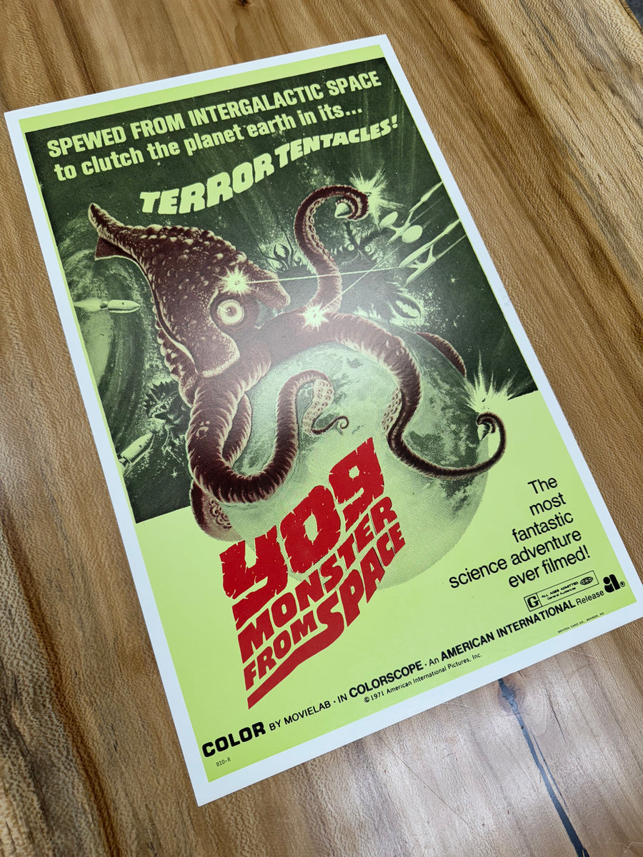Yog Monster from Space Second Edition Standard Original Movie Cards/Po ...